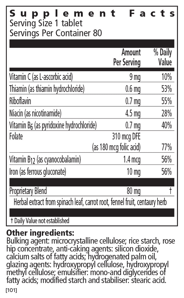 Floradix® Iron Tablets With B Vitamins – FloradixUSA.com